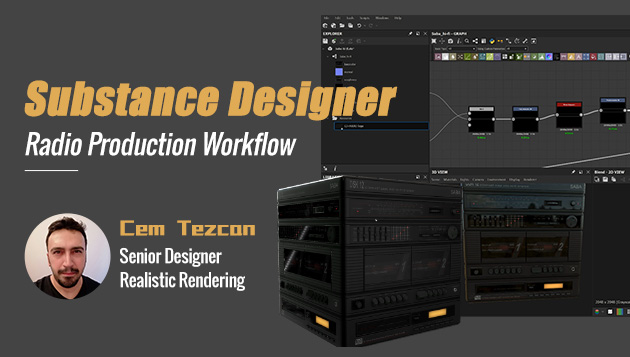 wingfox|Substance Designer Modeling Tutorial- HiFi System_Yiihuu.cc