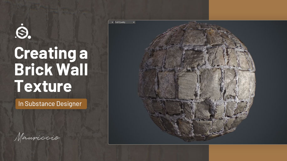 wingfox|Creating a Brick Wall Texture in Substance Designer_Yiihuu.cc