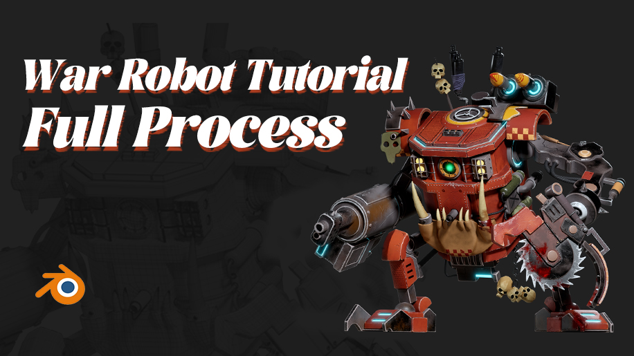 wingfox|War Robot - Tutorial Full Process_Yiihuu.cc