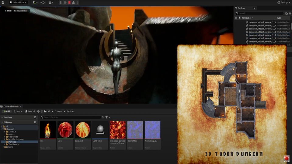 wingfox|Blender 3 to Unreal Engine 5 Dungeon Modular Kitbash Course_Yiihuu.cc