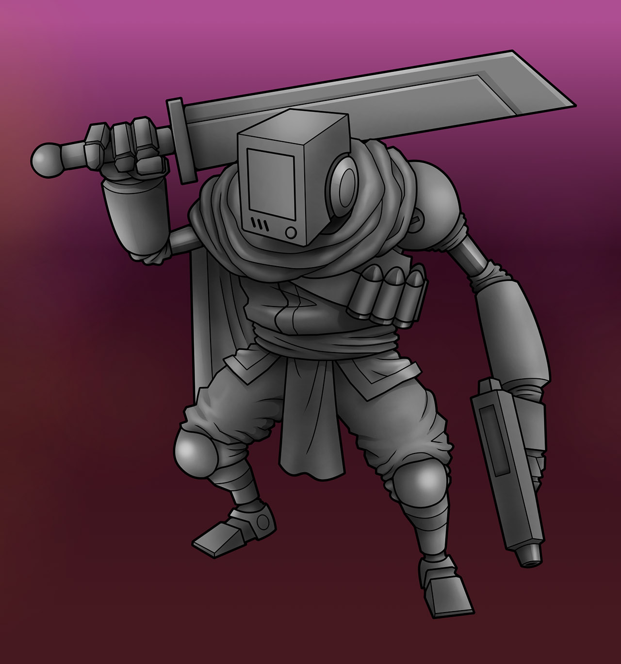 wingfox|Digital painting with Krita 5.0 intermediate level_Yiihuu.cc