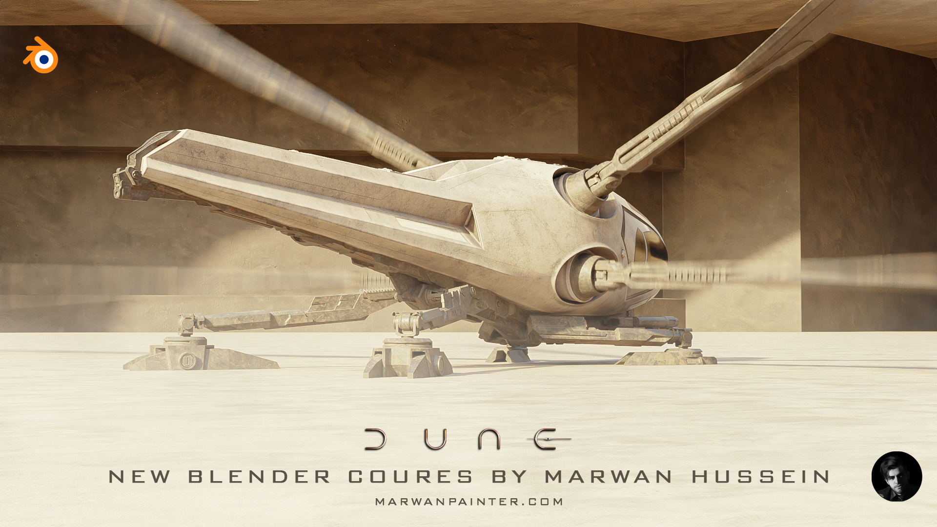 wingfox|BLENDER: Creating the Dune Ornithopter from start to finish ...