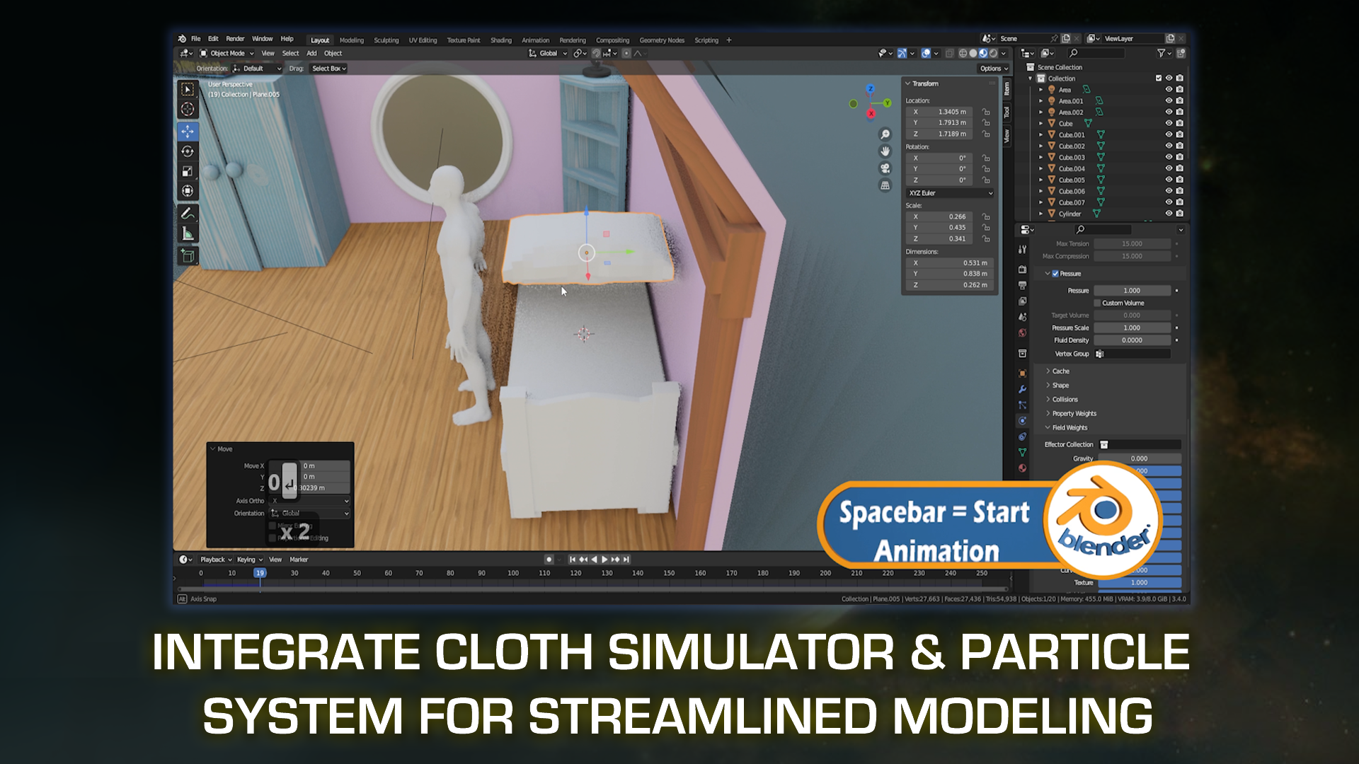 wingfox|Mastering the Art of Isometric Room Design in Blender 3_Yiihuu.cc