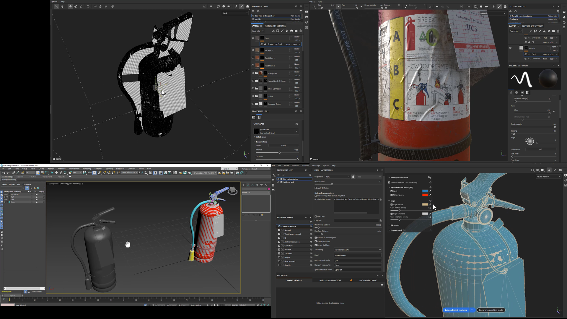 wingfox|NEW! Advanced Texturing in Substance Painter 2023 HOT!!_Yiihuu.cc