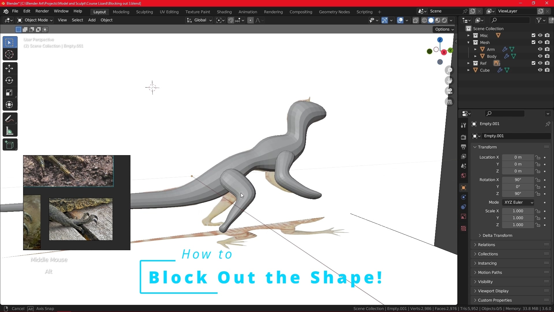 wingfox|Complete Game Ready Character Creation for Beginners in Blender!_Yiihuu.cc