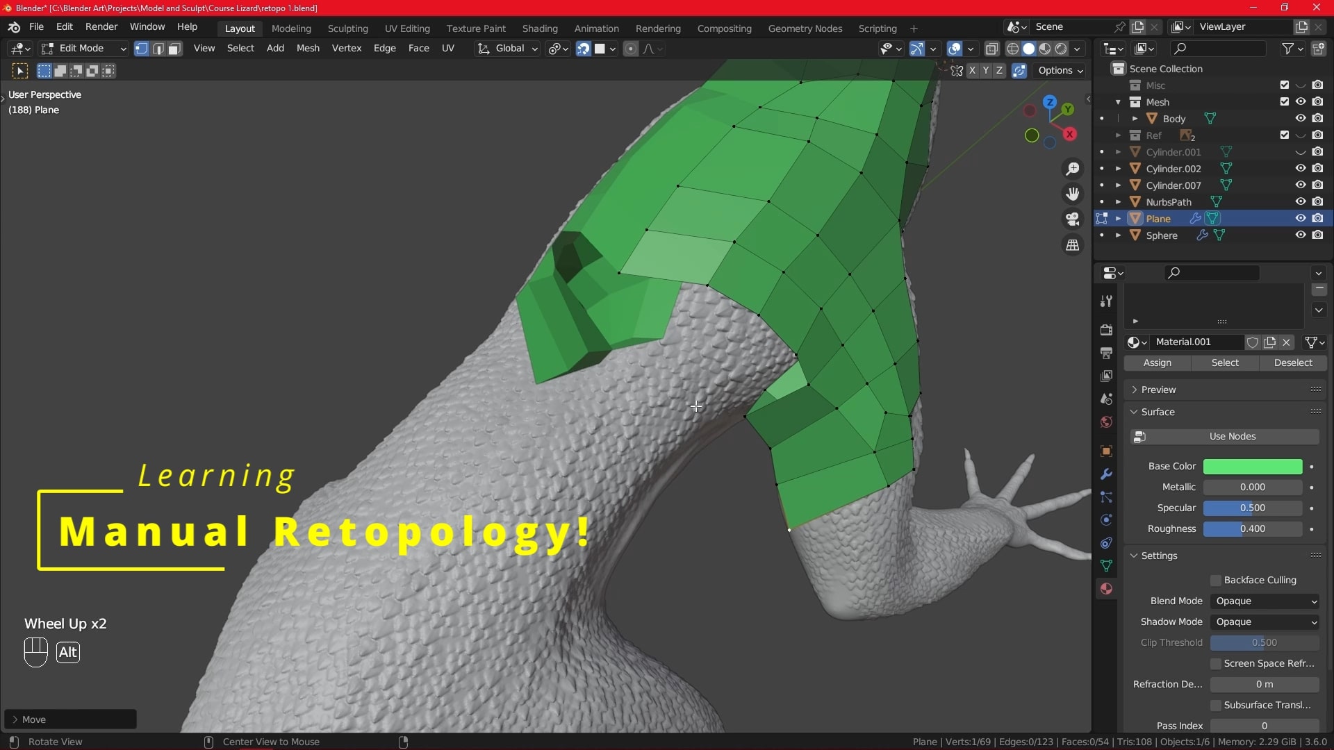 wingfox|Complete Game Ready Character Creation for Beginners in Blender!_Yiihuu.cc
