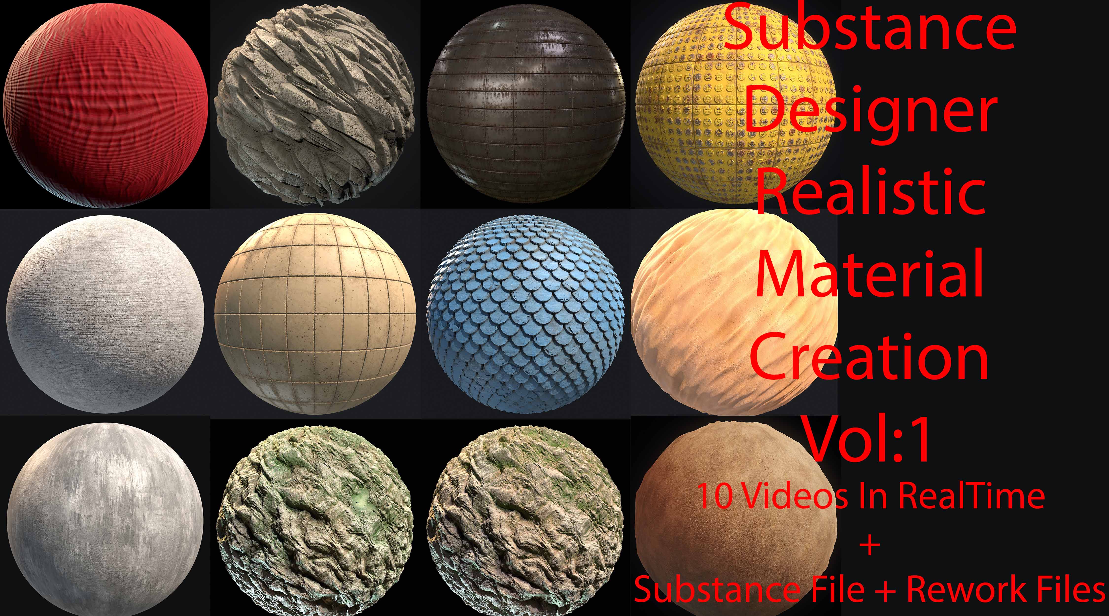 wingfox|Substance Designer Realistic Material Creation Vol:1_Yiihuu.cc