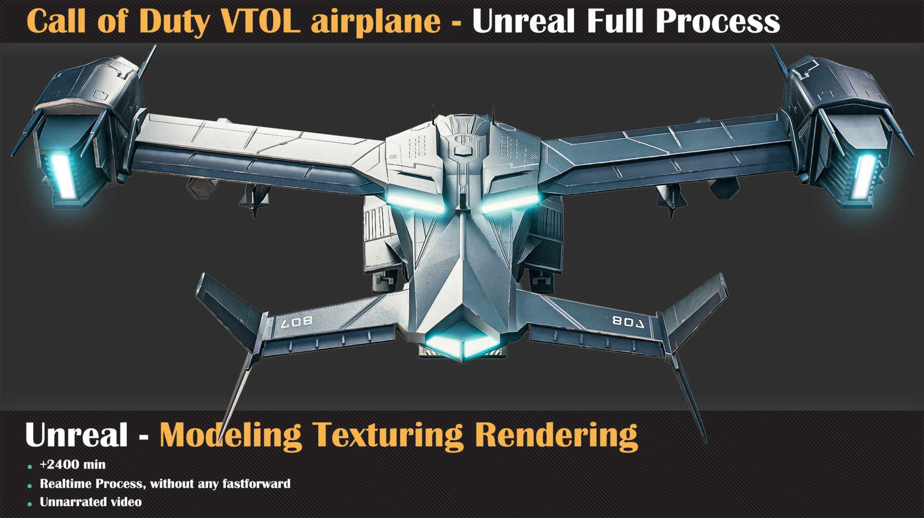 wingfox|Call Of Duty VTOL airplane - Unreal Tutorial_Yiihuu.cc