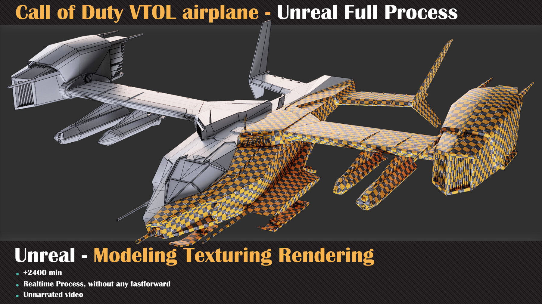 wingfox|Call Of Duty VTOL airplane - Unreal Tutorial_Yiihuu.cc