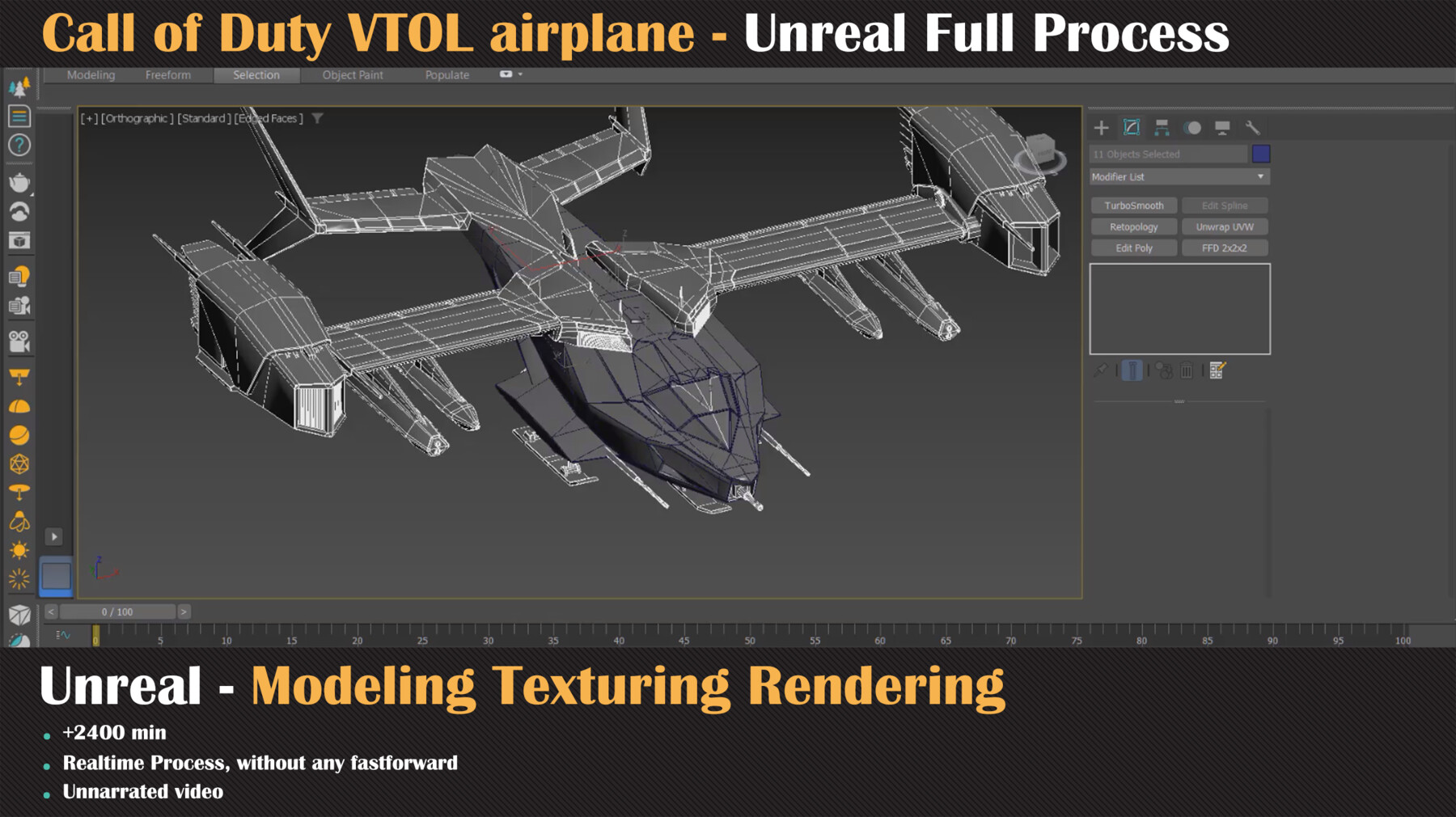 wingfox|Call Of Duty VTOL airplane - Unreal Tutorial_Yiihuu.cc
