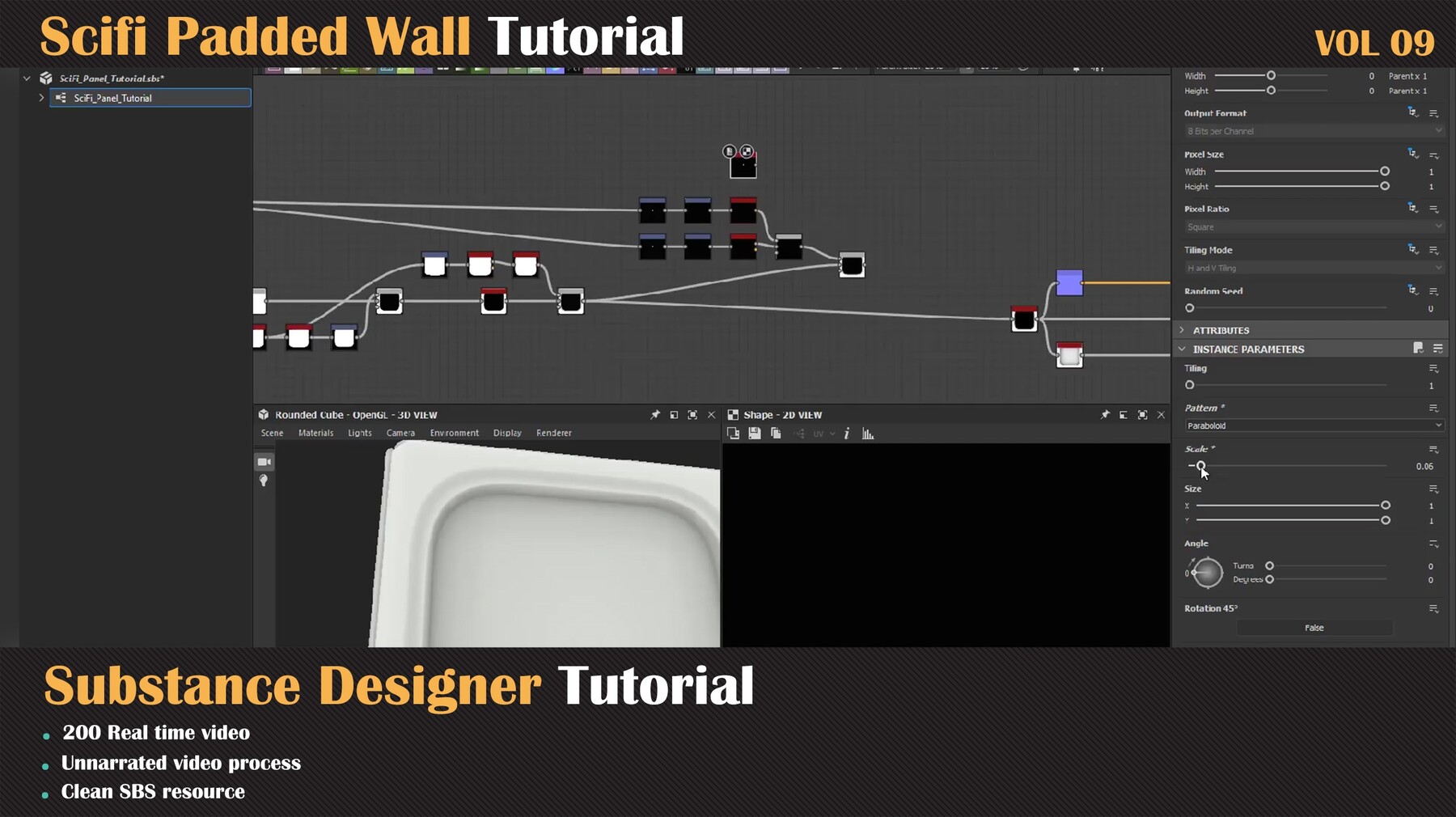 wingfox|Scifi Padded Wall Tutorial_Yiihuu.cc
