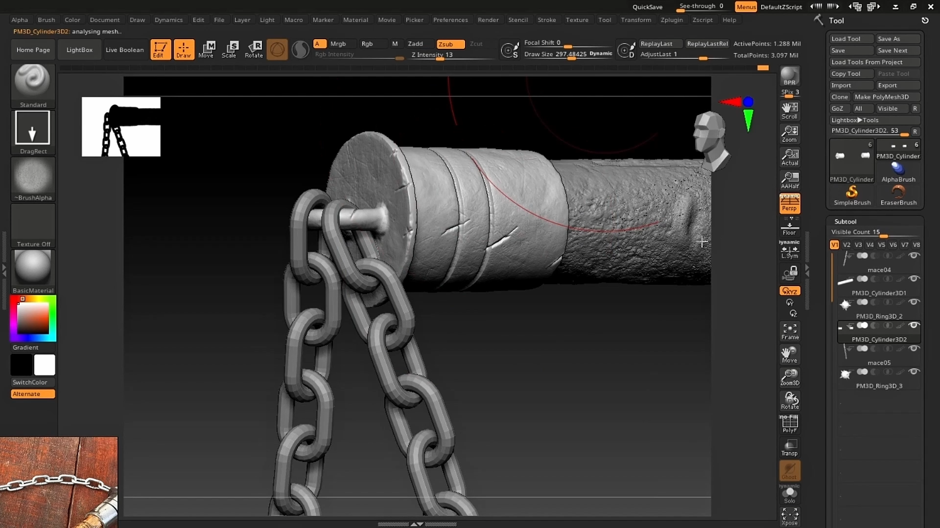 wingfox|Advance Character Creation in Zbrush_Yiihuu.cc